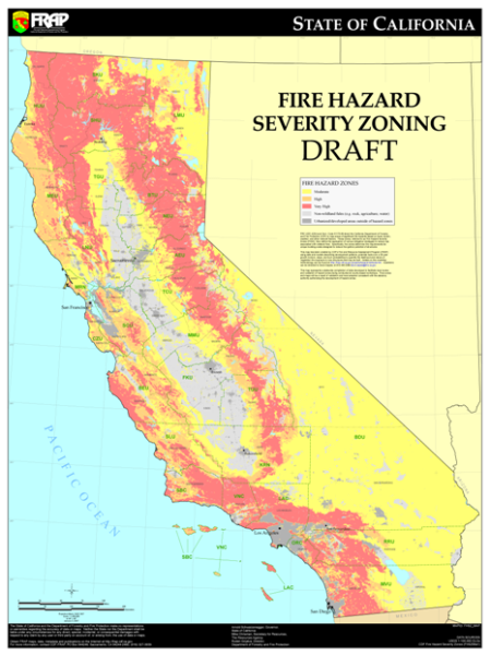Cal Fire Risk - RedZone